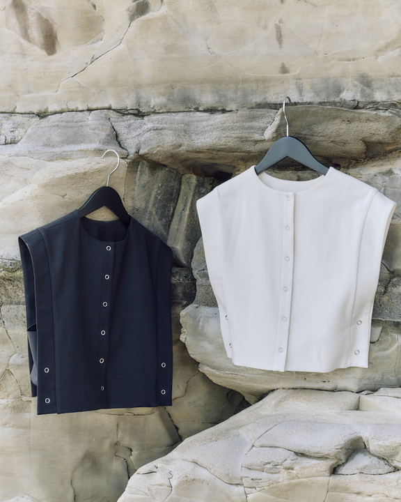 Snap Button Short Tops – JSELF