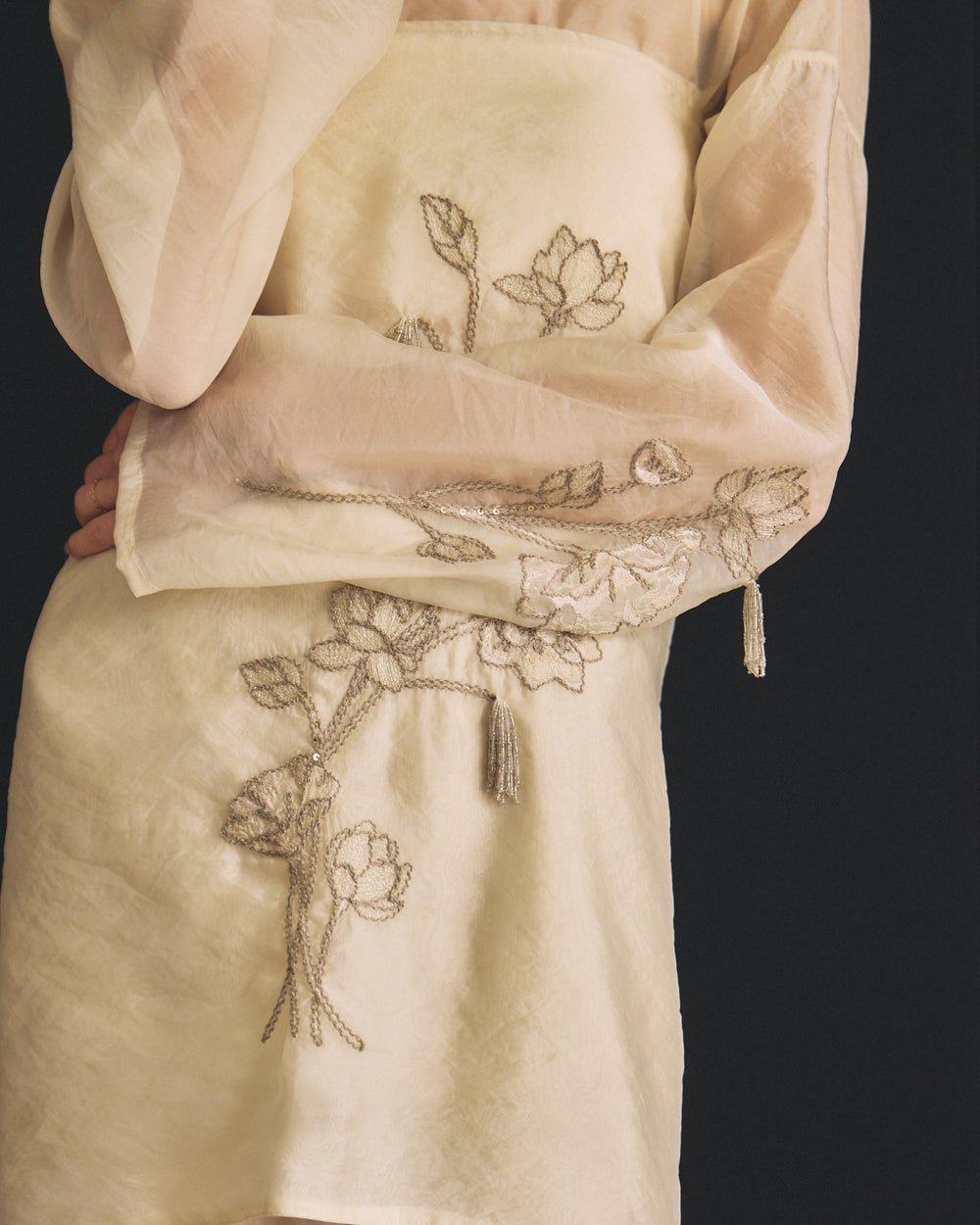 Sheer Decorative Blouse – JSELF